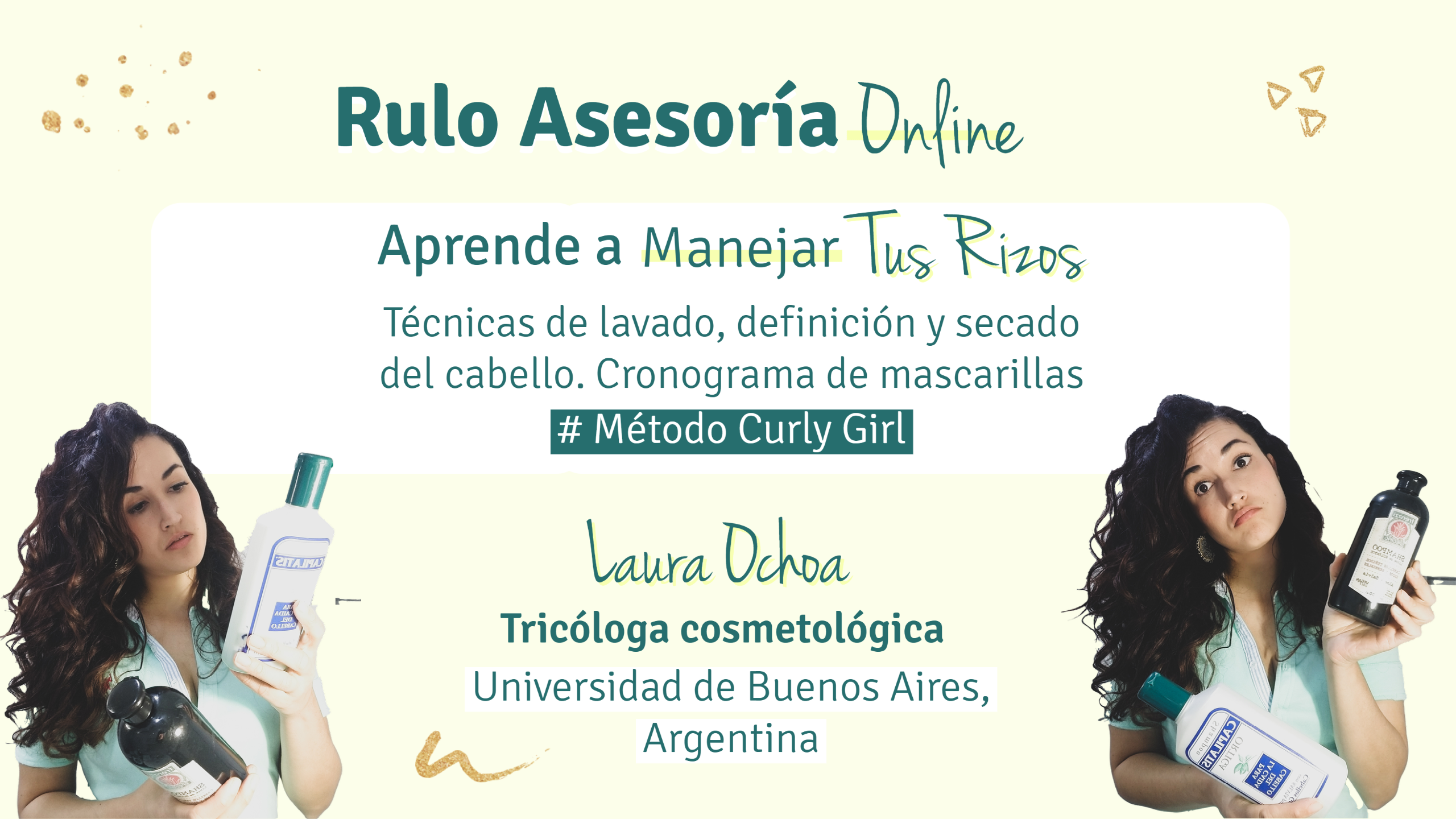 Rulo Asesoría Online - Dictada por Laura Ochoa , Tricóloga cosmetológica de la Universidad de ...